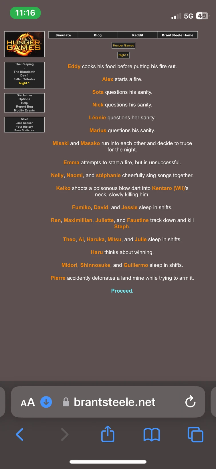 WSR Hunger Games S2E3 | Fandom