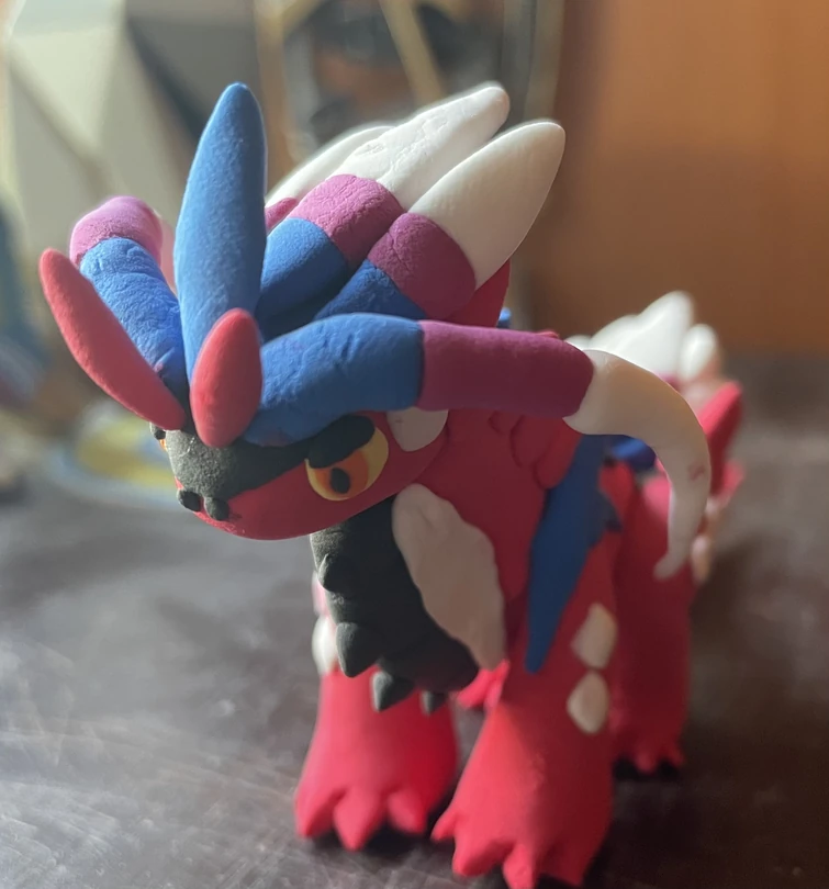 Made an air dry clay Koraidon | Fandom