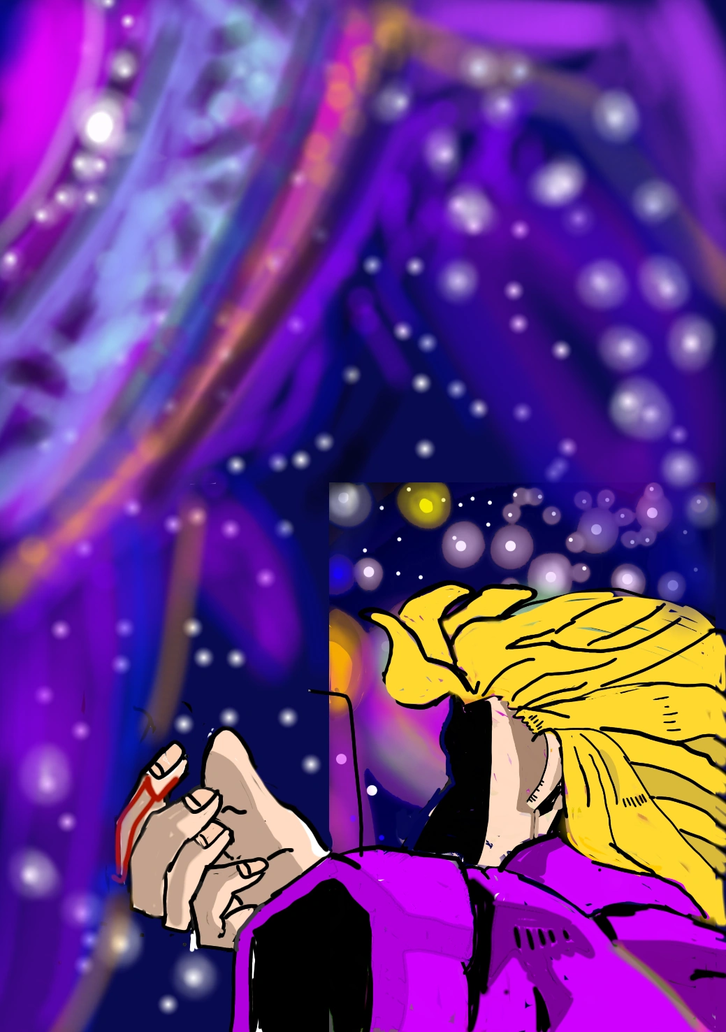 Giorno doing the "dio back pose" | Fandom