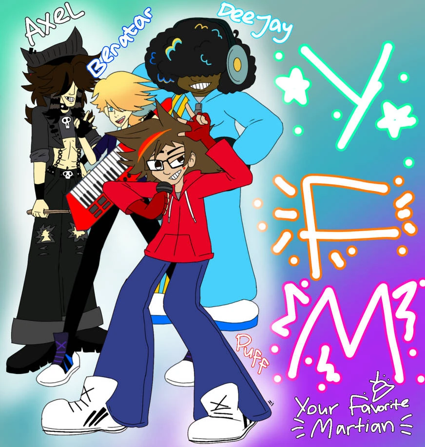 YFM in my very AU (Redesign) 🩵🖤 ️💛 | Fandom
