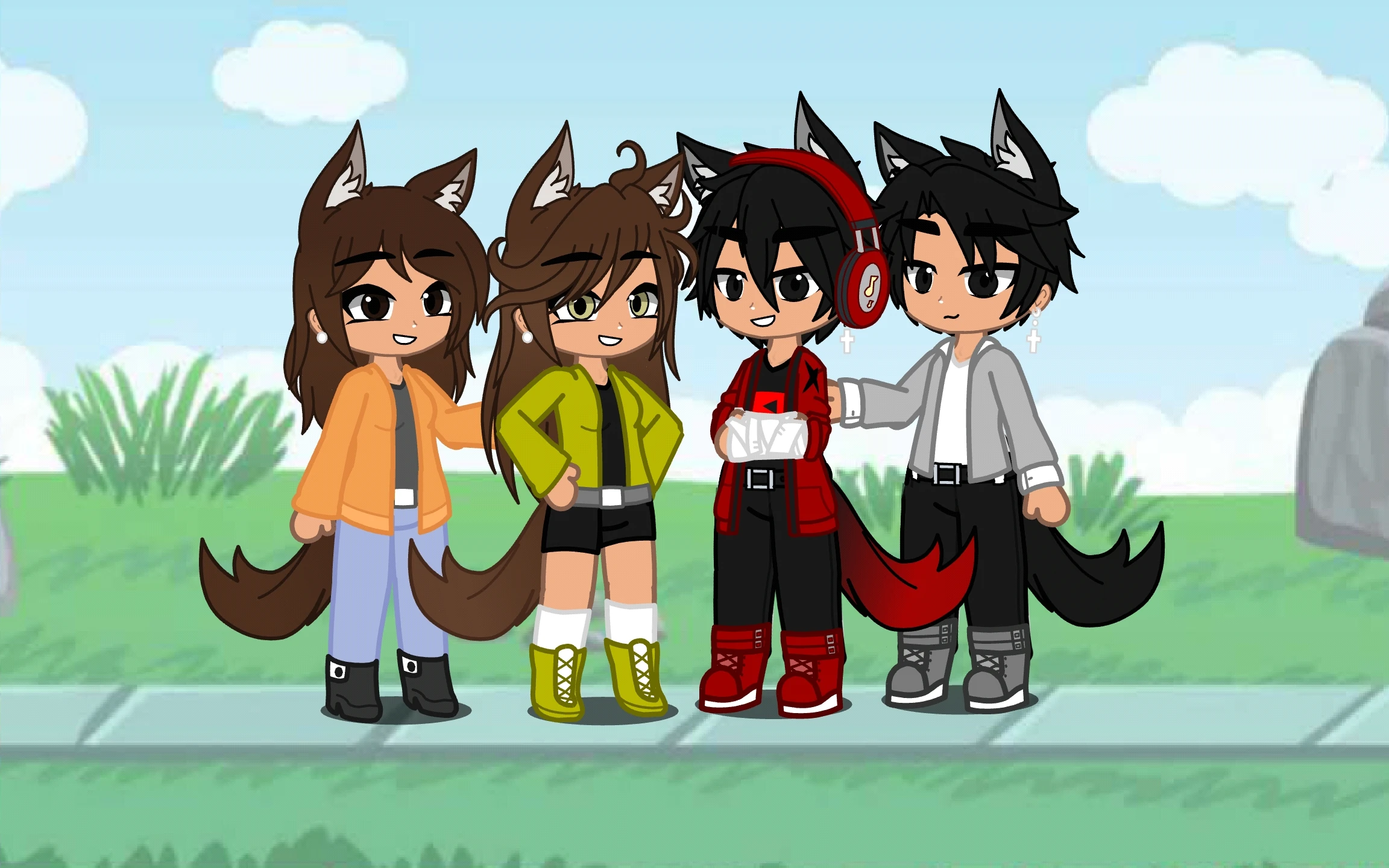 I made a gacha version of Aaron's family | Fandom