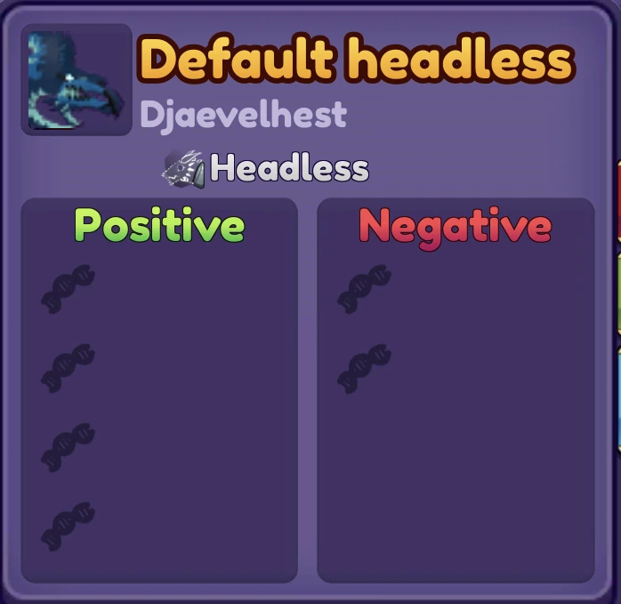 Selling Def Headless Dja for 5m or trading for Moix | Fandom