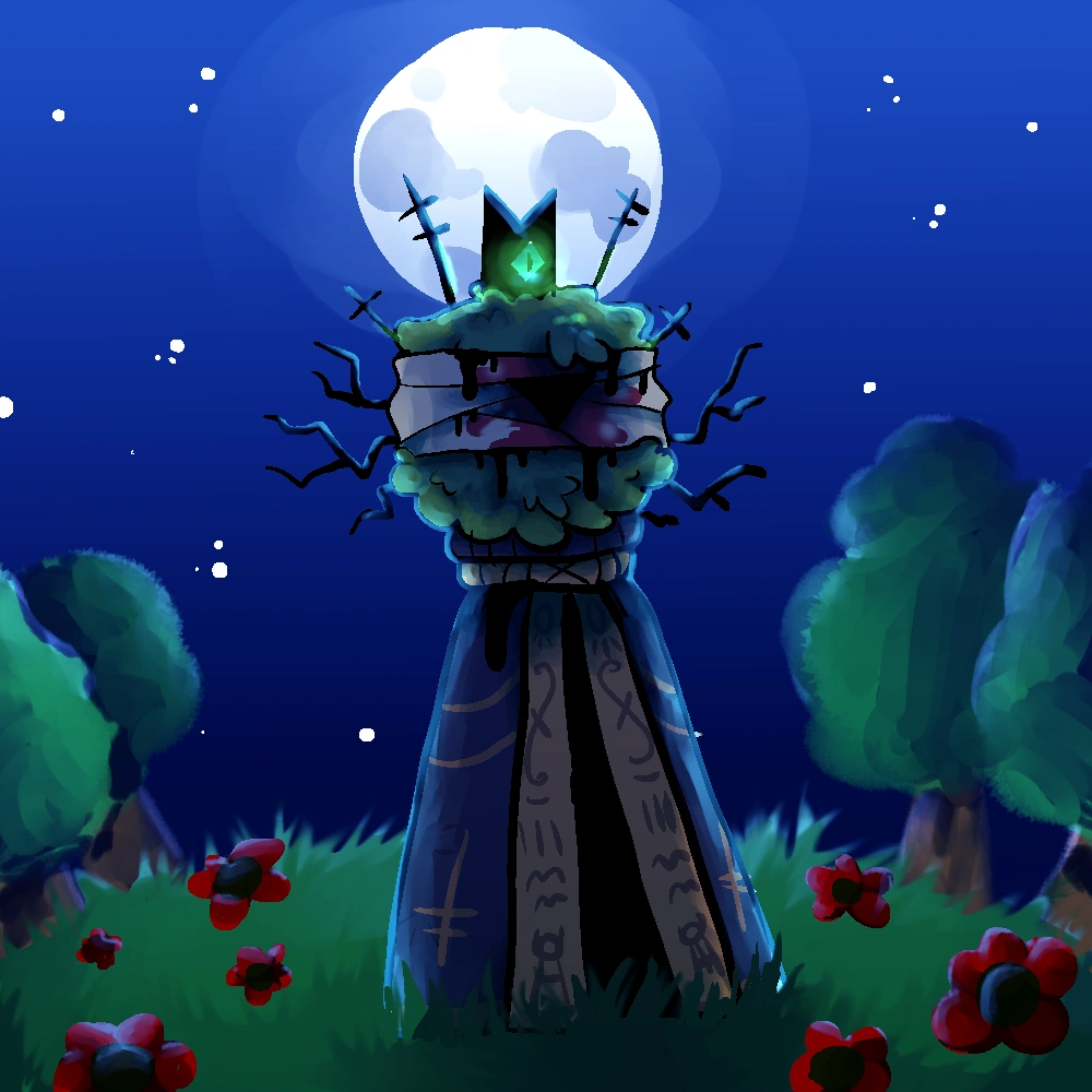 leshy🥰💚(drawing all cult of the lamb characters day one) | Fandom