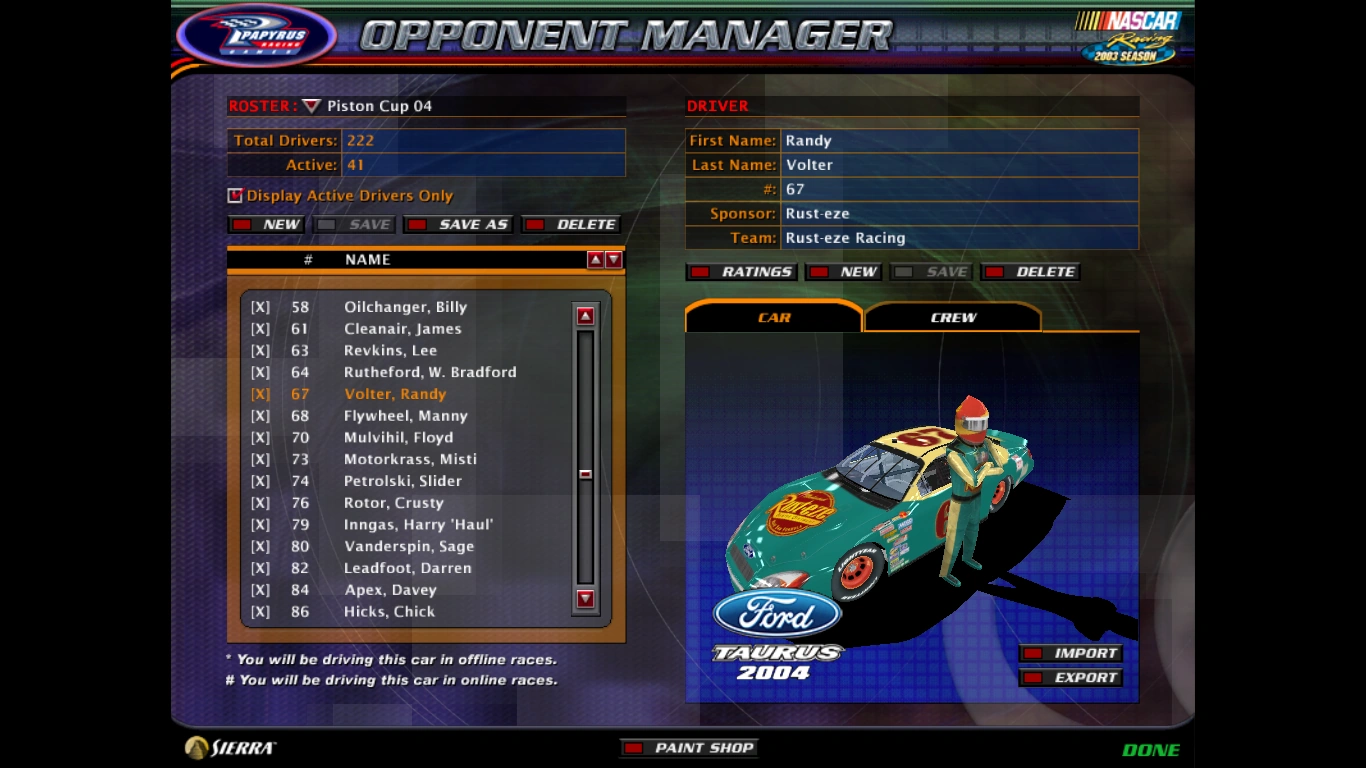 Randy Volter #67 | Fandom