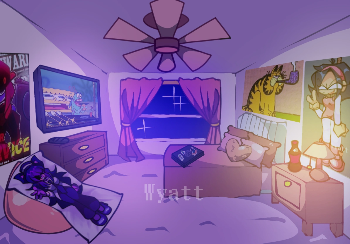 me practicing backgrounds | Fandom