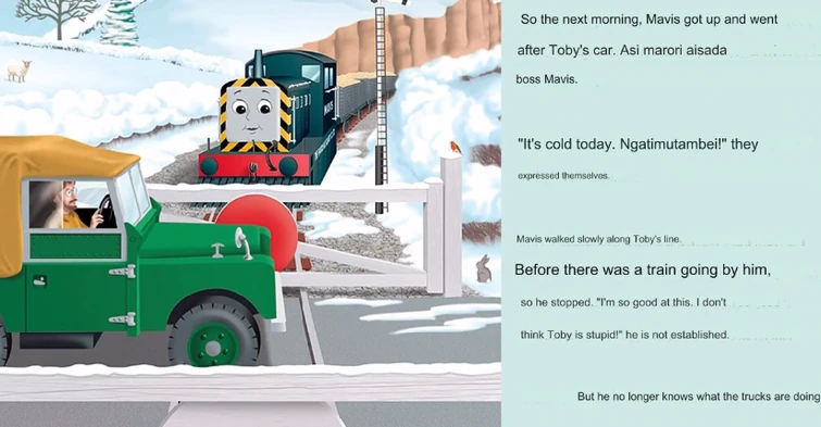 Mavis Story Library book but translated | Fandom