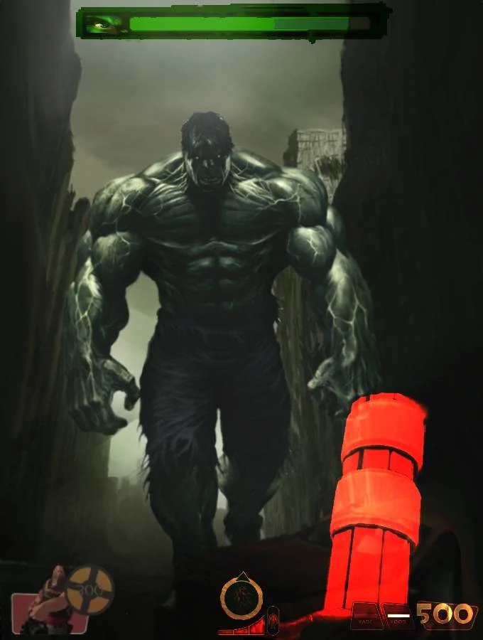 Mikhail takes on his biggest challenge yet: Heavy Weapons Guy Vs Hulk ...