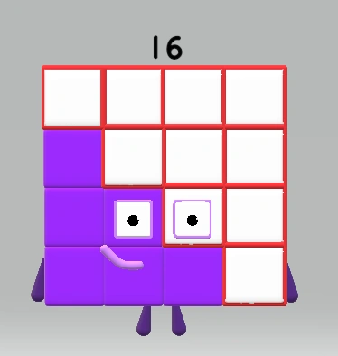 daily numberblock 16 | Fandom