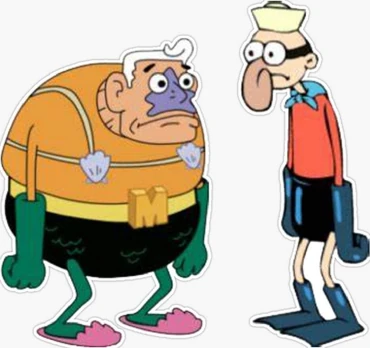 Mermaid Man & Barnacle Boy VS Crimson Chin & Golden Locks | Fandom