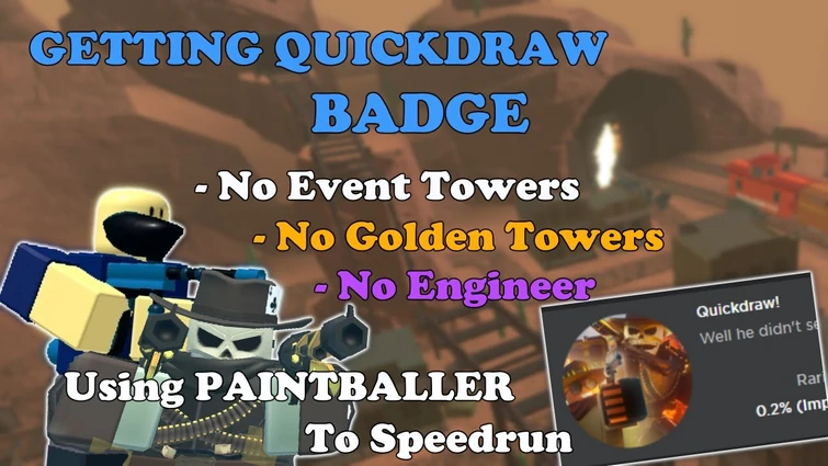 any quickdraw no golden tower strats? | Fandom