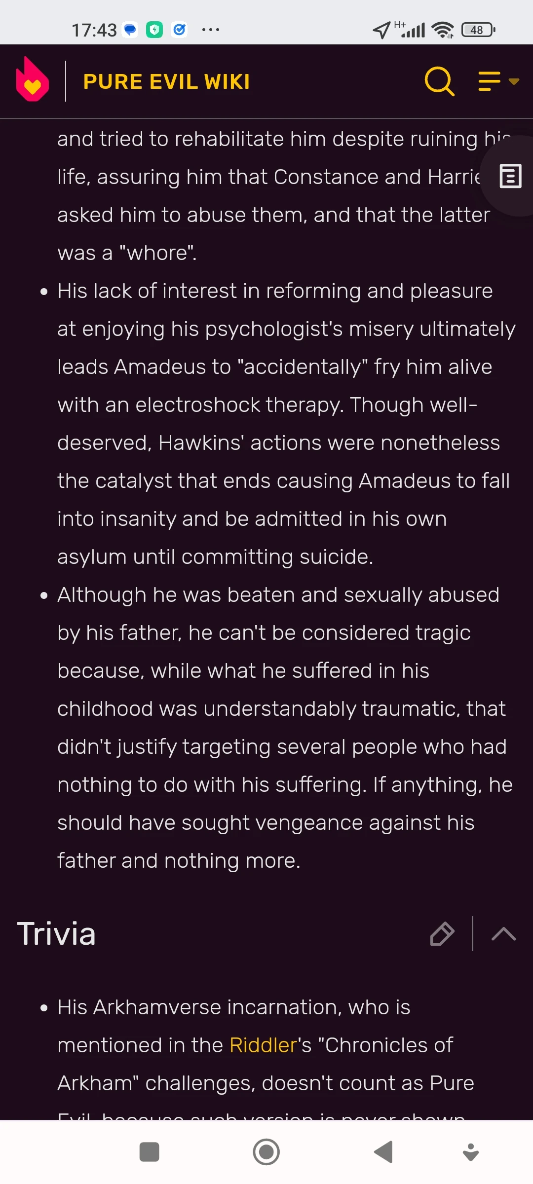 I do think this is kinda questionable,since many tragic characters have also harmed people | Fandom