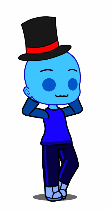 Blueraytopman oc redesign | Fandom
