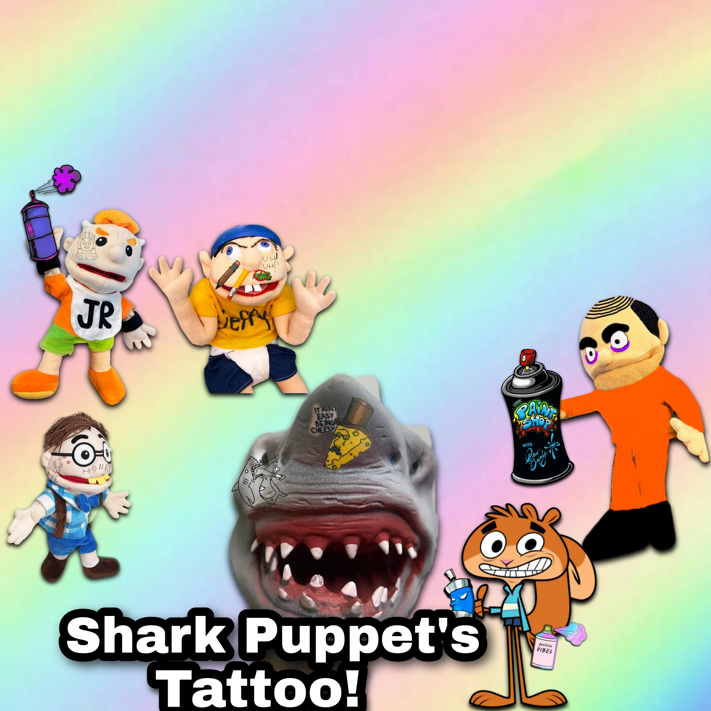 Sml Movie: Shark Puppet's Tattoo! | Fandom