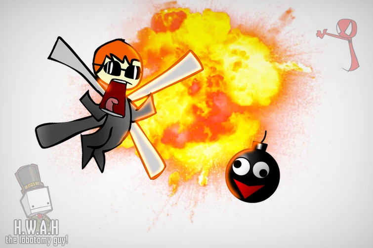 Dr. Octogonapus Vs. Zeeky H. Bomb Fight-Art | Fandom