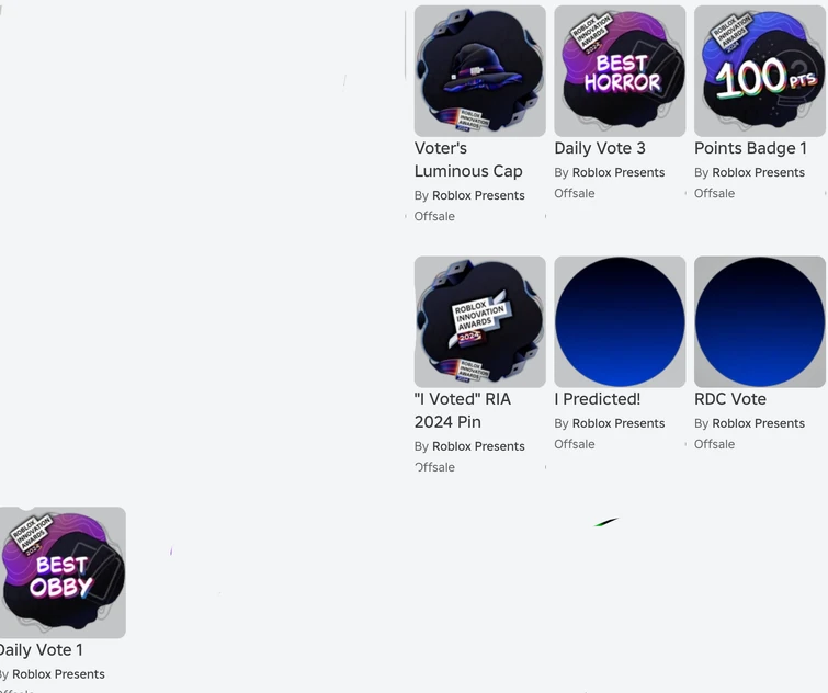 theese are all my badges so far in RDC 2024 so far, you? | Fandom