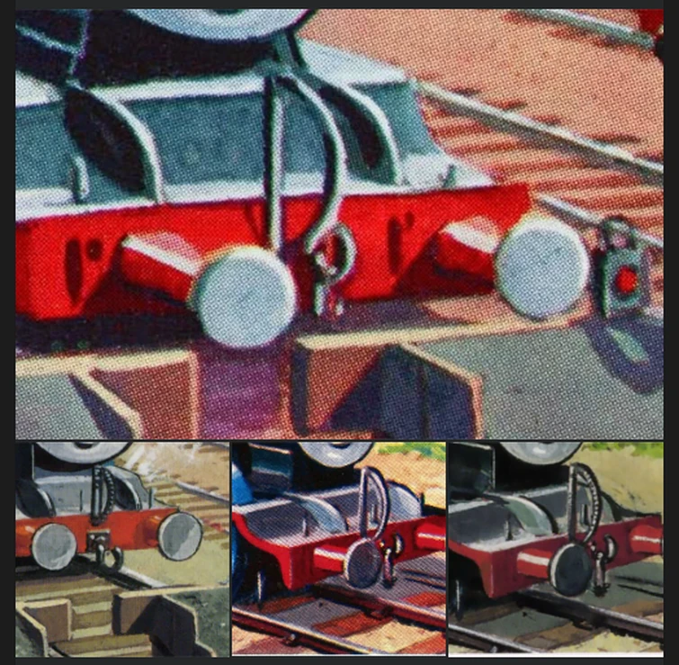 Thomas' original front buffer beam visible in Dalby's work? | Fandom