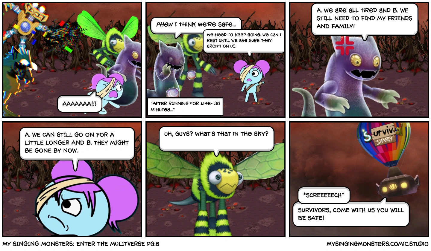 MSM: enter the multiverse pg.6 | Fandom