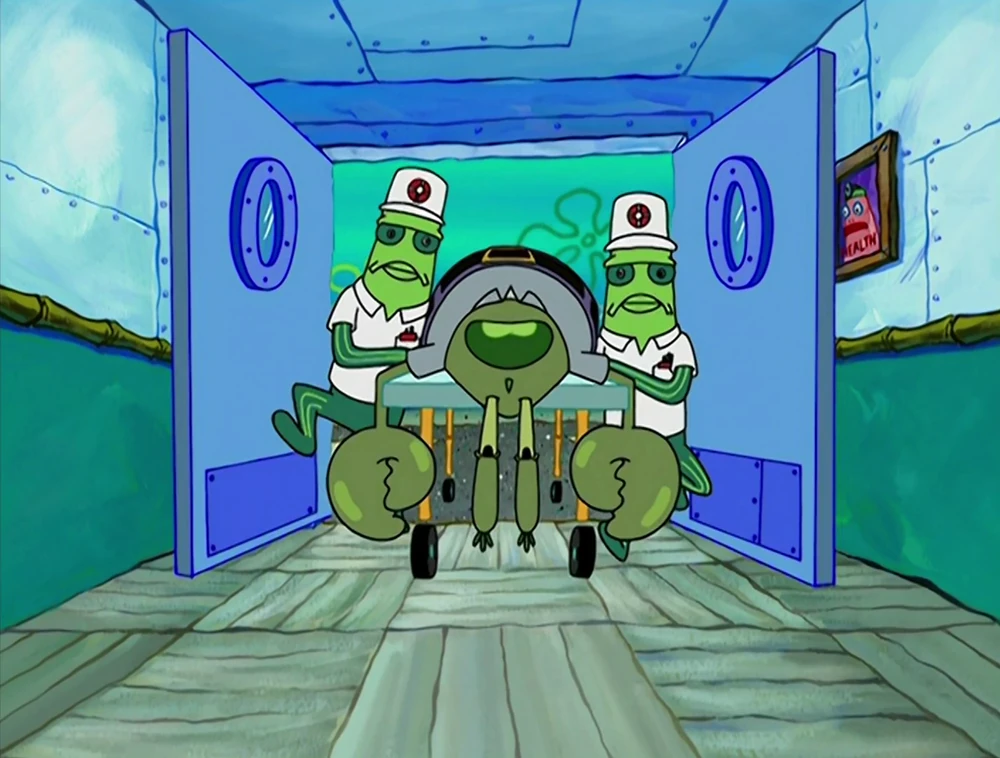 The last image you saved is what made Mr Krabs sick. | Fandom