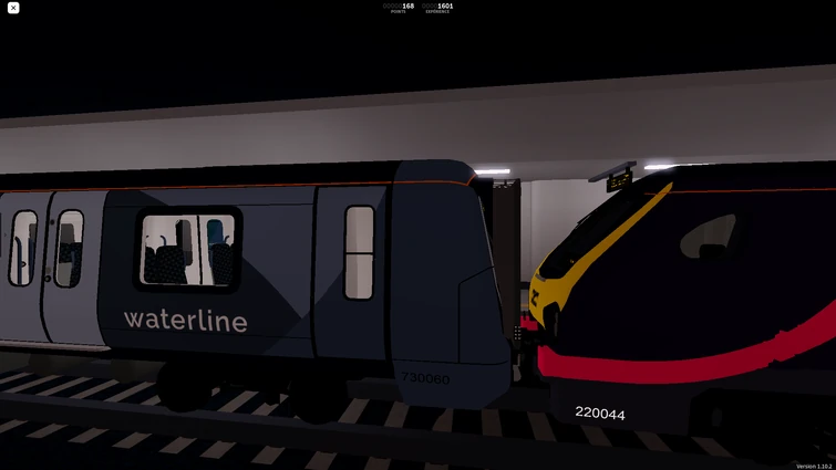 The first time we see two different trains coupled in SCR : | Fandom