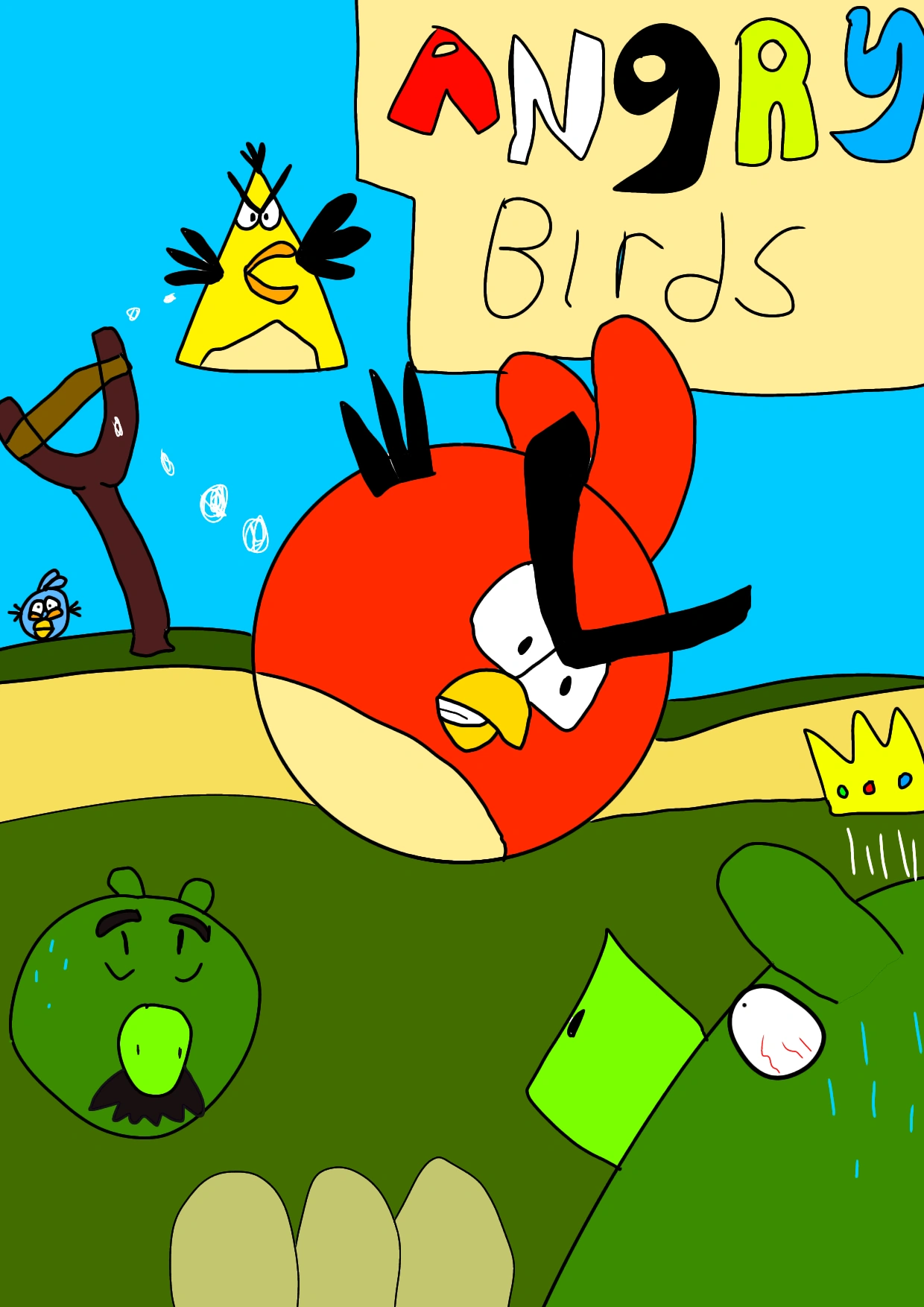 Angry bird art | Fandom