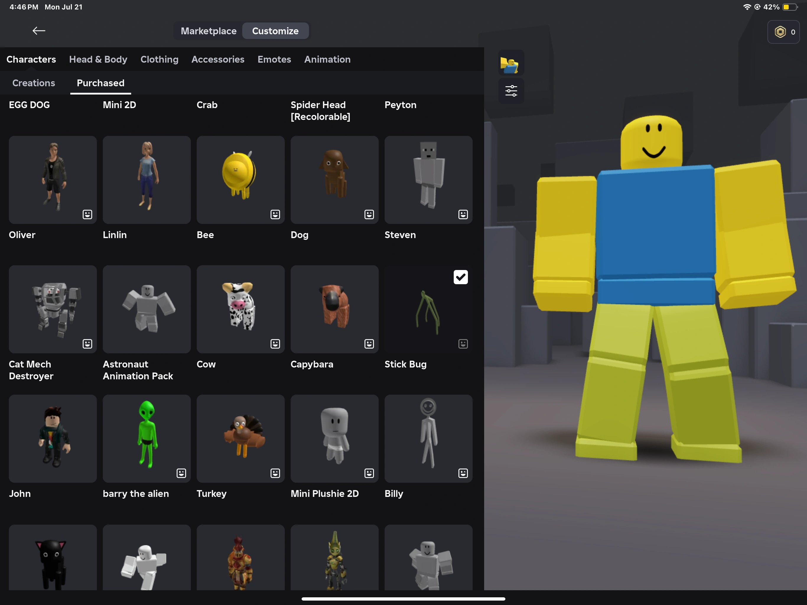 Roblox deleted Stickbug and isn’t giving me a refund | Fandom