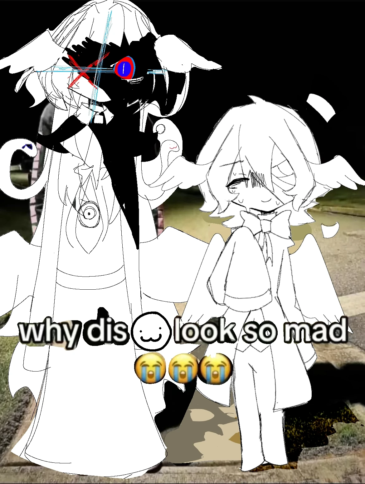 Why this ⚪️ look so mad 😭😭 | Fandom