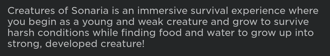 are you young and weak creature or strong and developed creature | Fandom