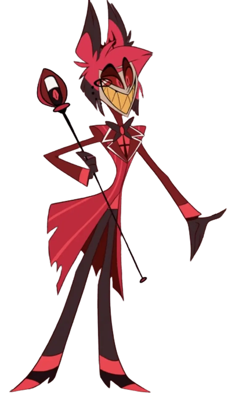 Does anyone have that one memey pose of alastor | Fandom
