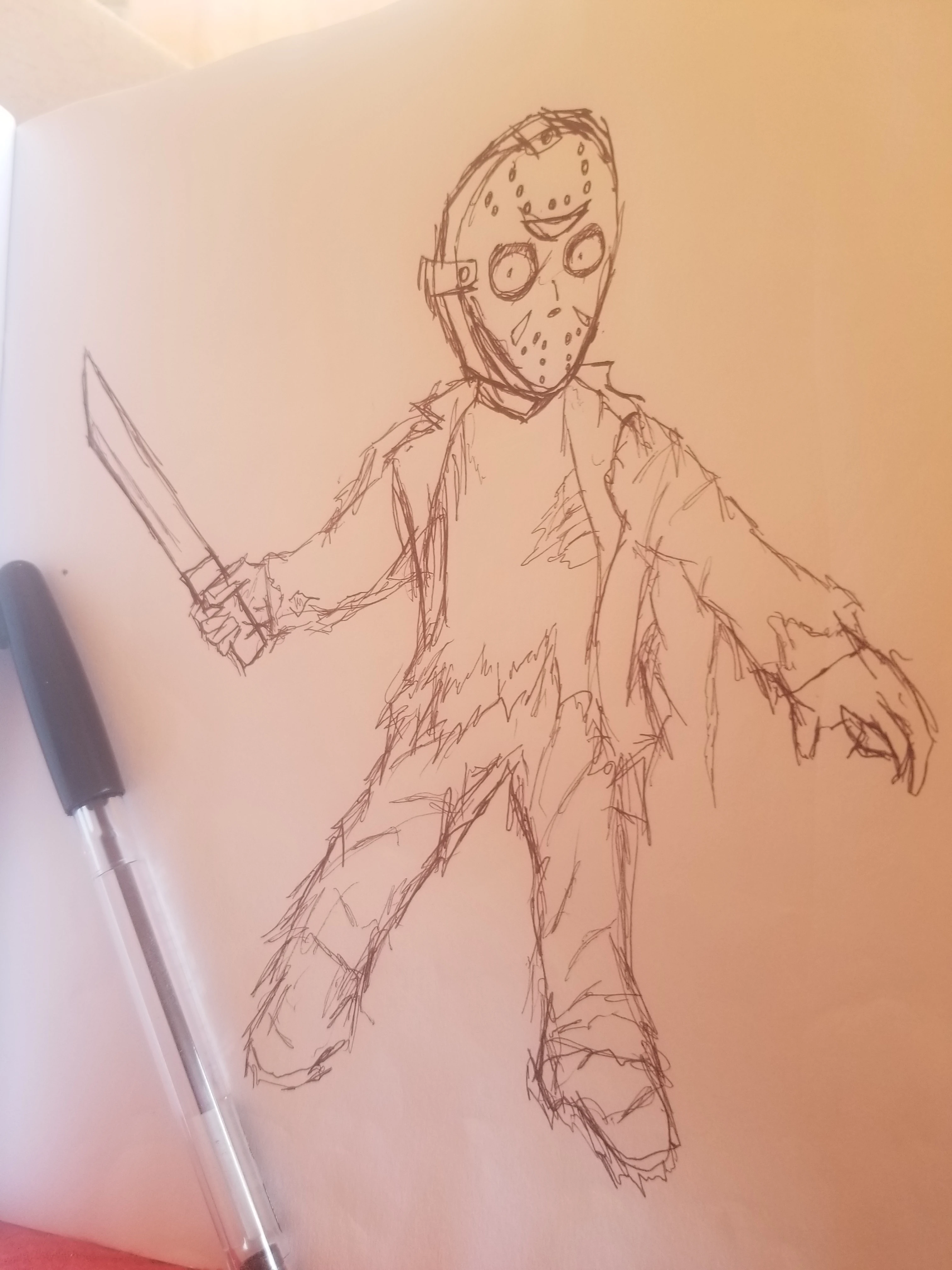 Mmm WIP Jason drawing.... | Fandom