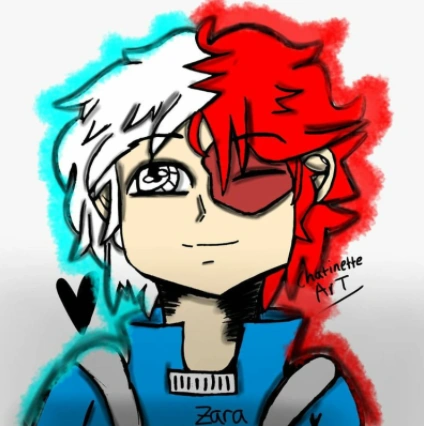 3￣)╭ Todoroki Fanart :) | Fandom