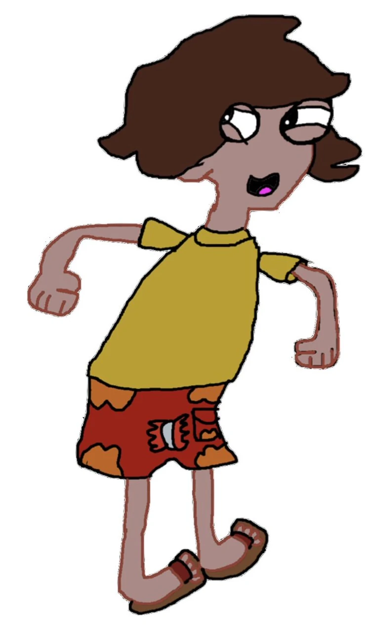 Django ripping his shorts drawing. | Fandom