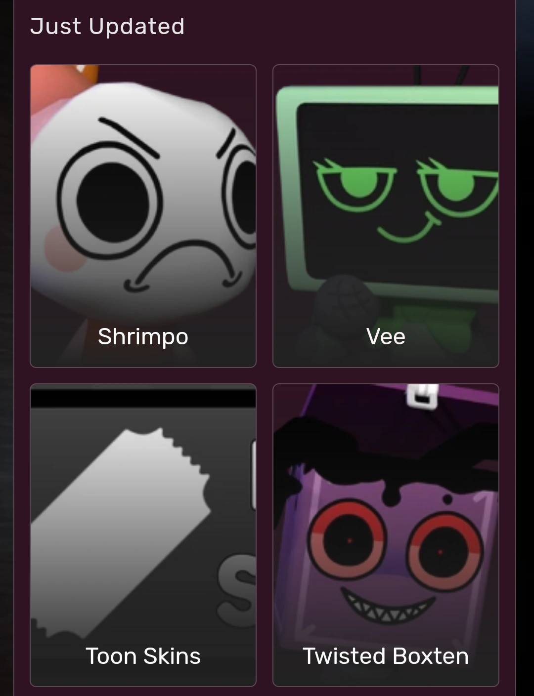 Shrimpo and Vee tried to run away from Twisted Boxten with their ...