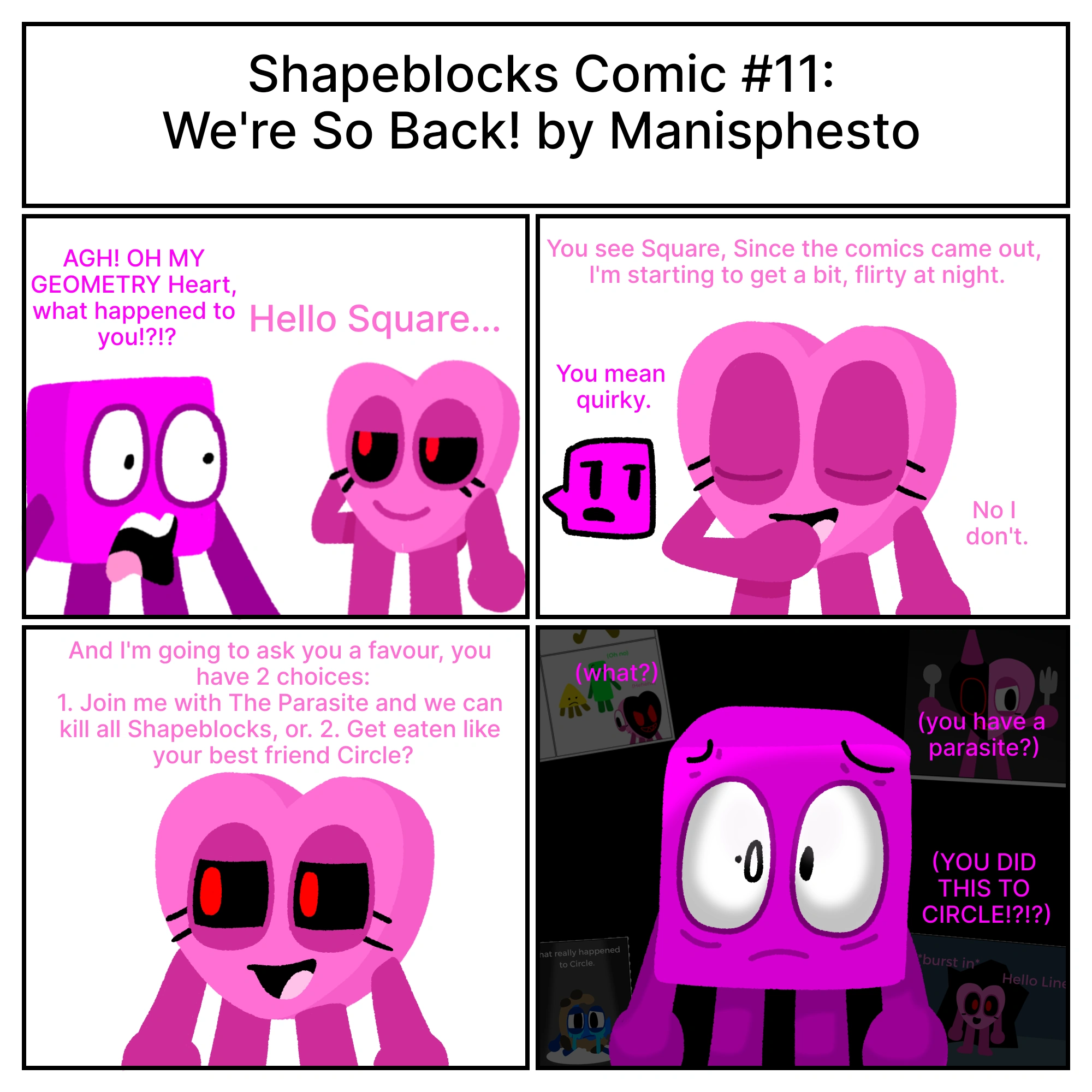 Shapeblocks Comics #11: We're So Back! | Fandom