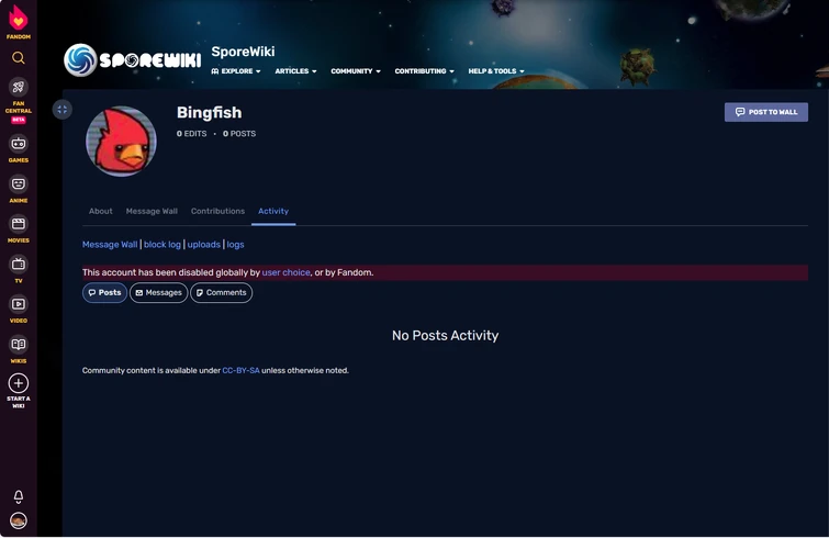 Discuss Everything About SporeWiki | Fandom