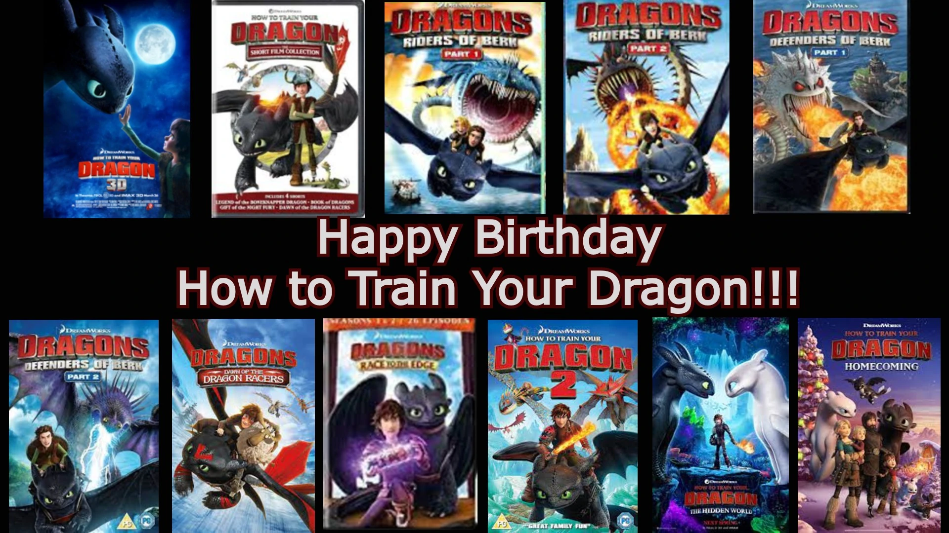 Happy Birthday/Anniversary HTTYD | Fandom