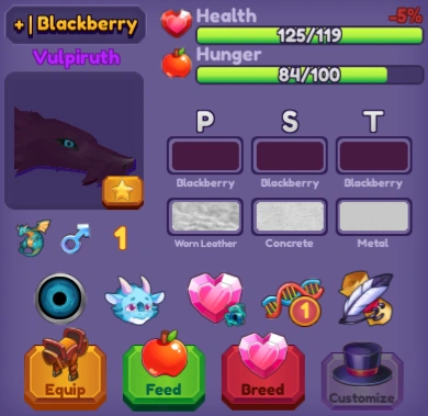 Co-hatching 1Mut Pure Blackberry Vulp | Fandom