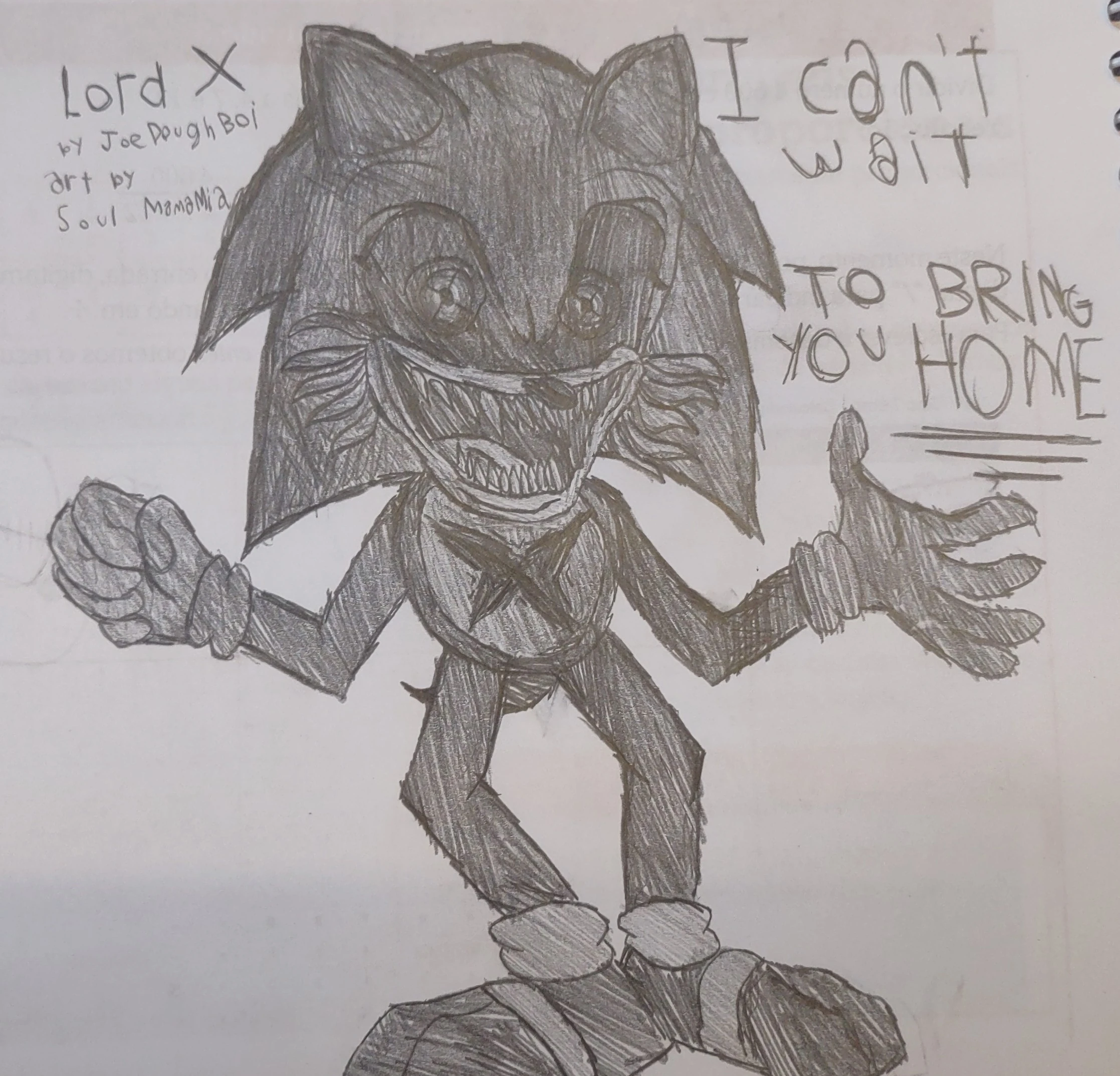 Lord X art I made in school | Fandom