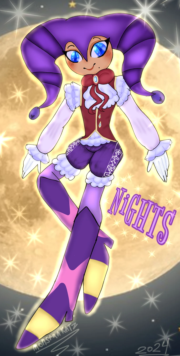 💜🌟🌙 NiGHTS {Redesign} 🌙🌟💜 | Fandom