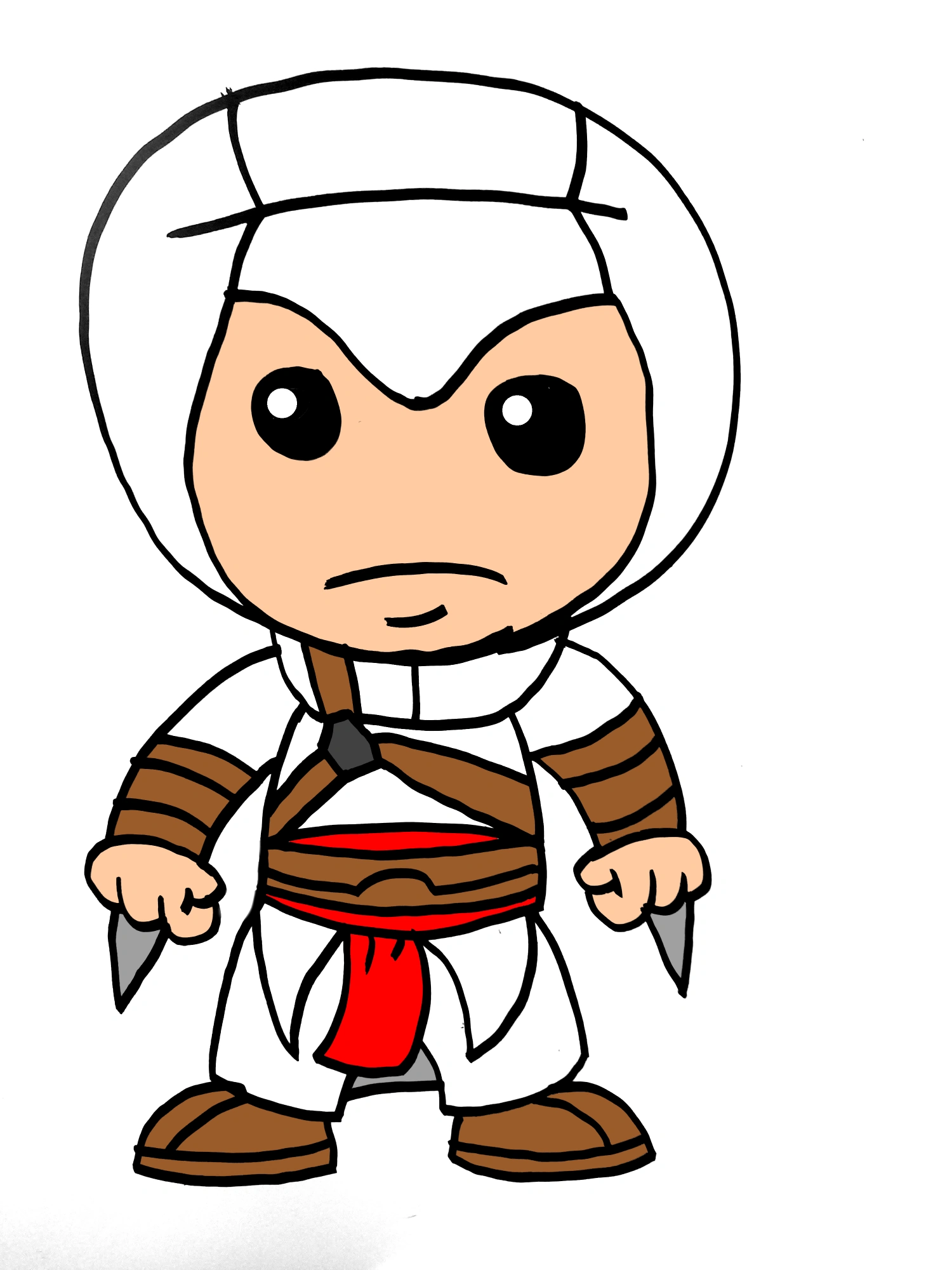 My digital drawing of Altaïr | Fandom