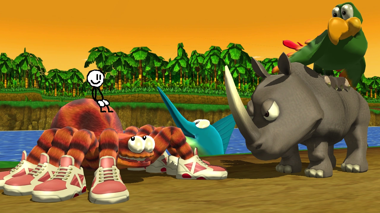 A Pic of Me Hangin' Out with the DKC Animal Buddies! | Fandom