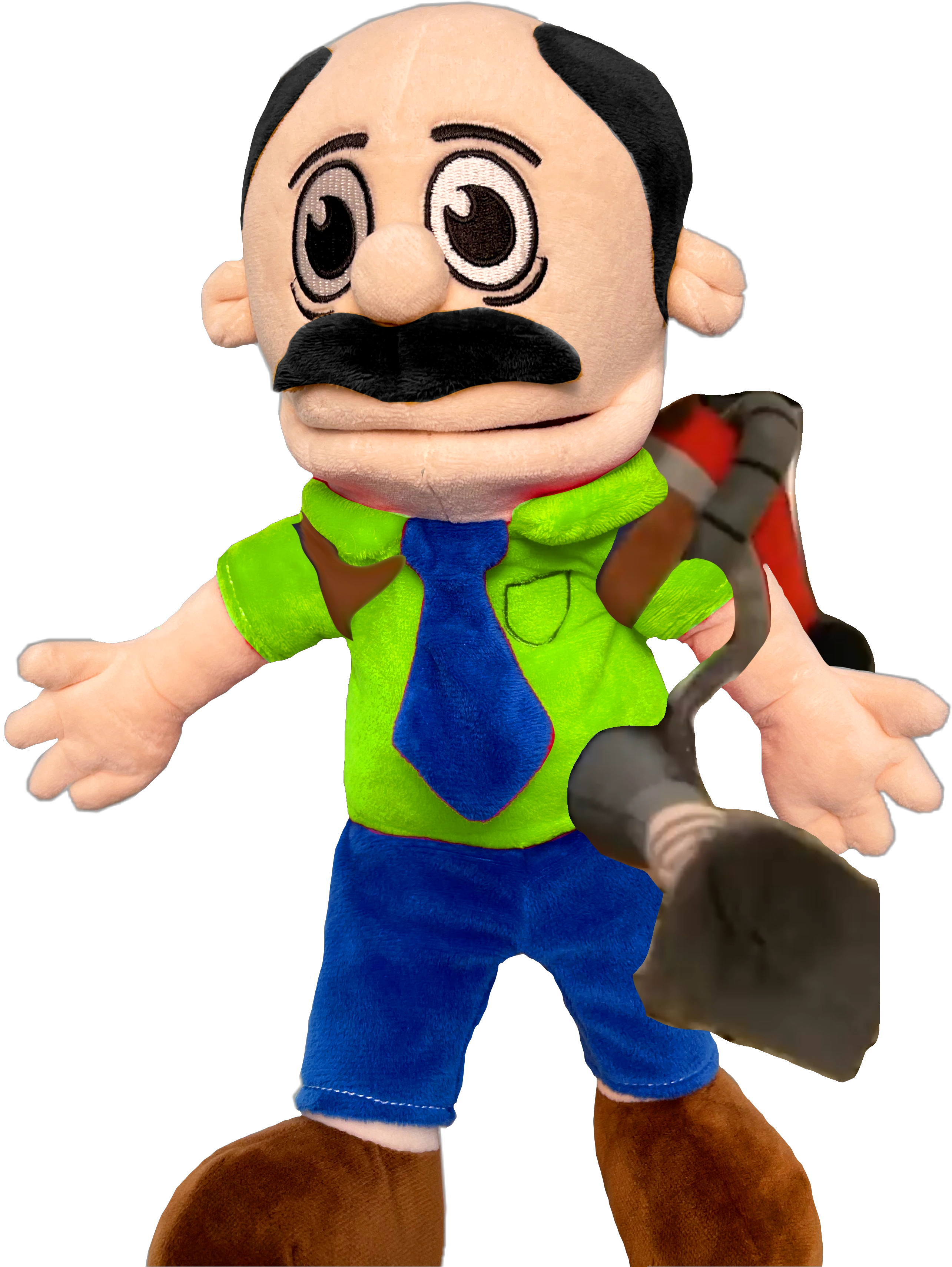 I made a human puppet of Luigi | Fandom