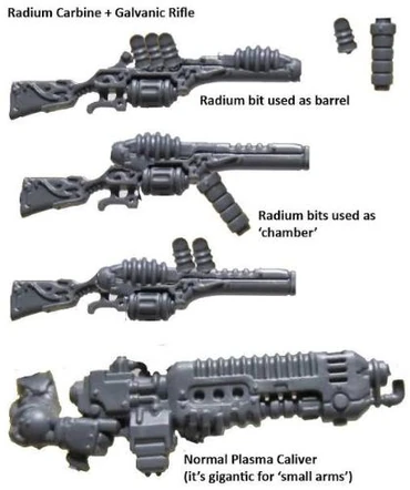 Your favorite Type of Less Commom Weapon in 40K? | Fandom