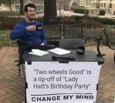 So I recently rewatched "Two Wheels Good" and well... | Fandom
