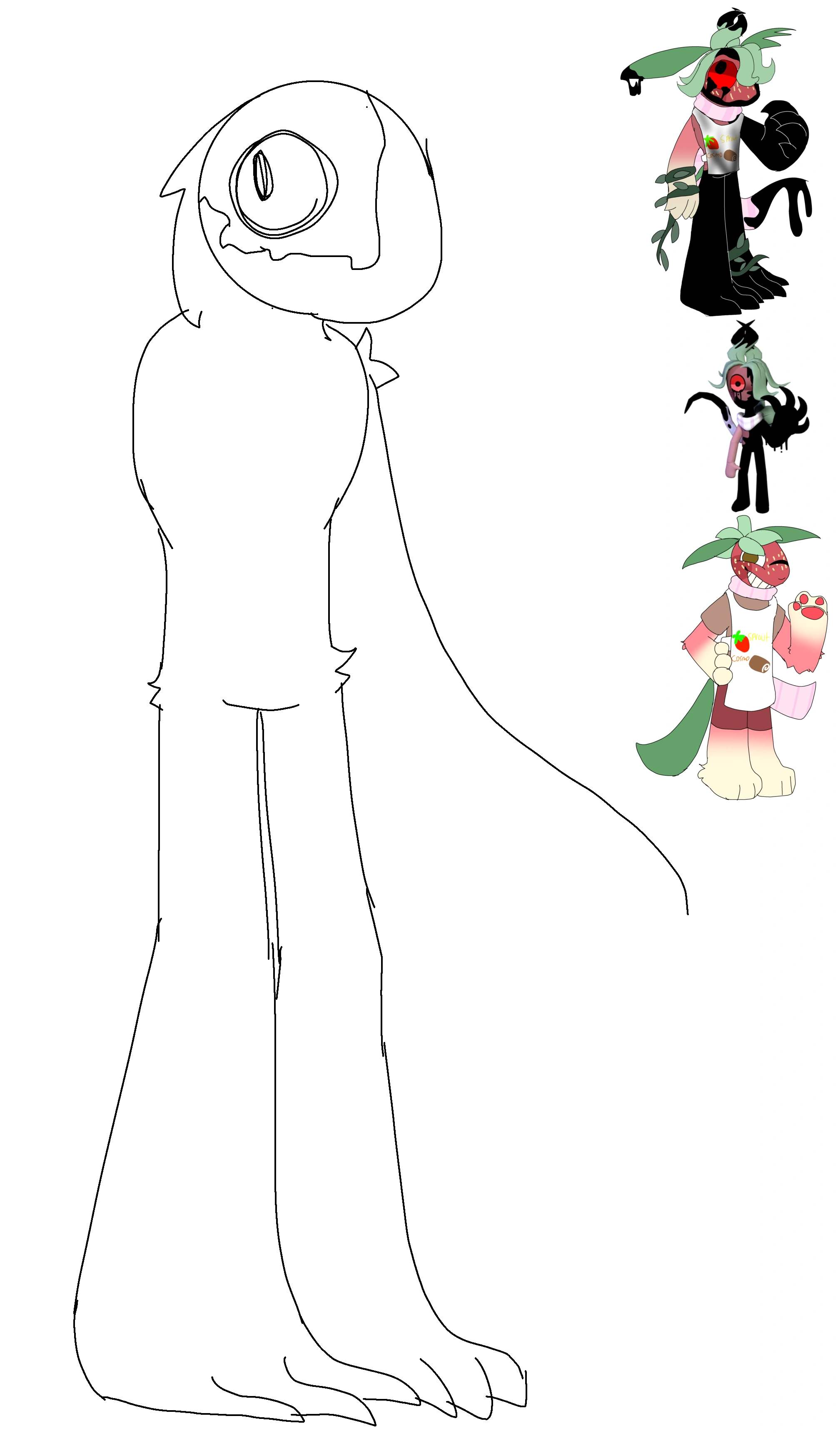 Redoing my twisted sprout design | Fandom