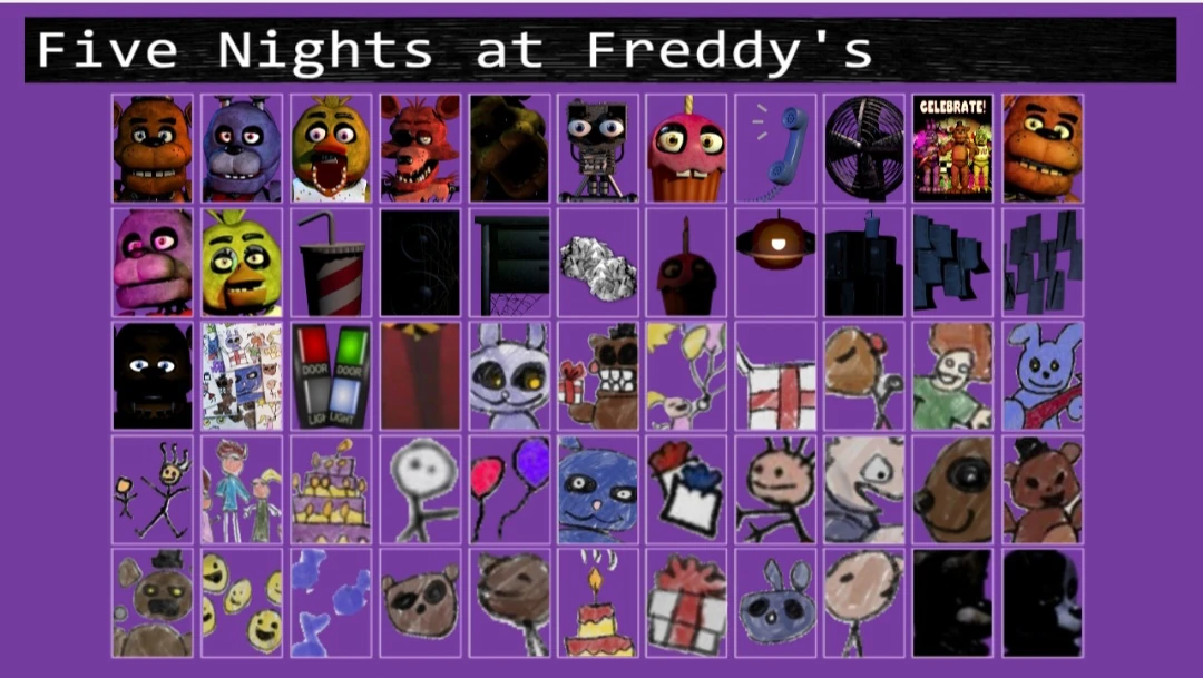 All Characters In FNAF 1 V1.1 | Fandom