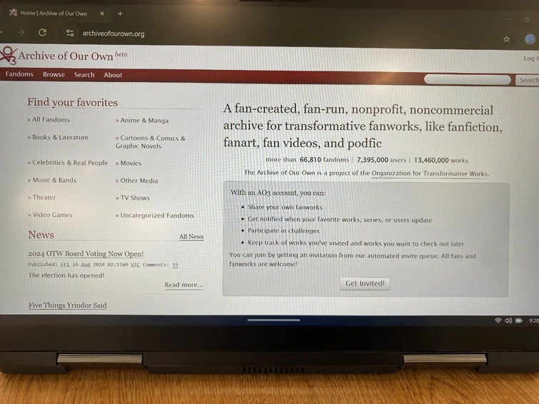 if there’s a screen ao3 will be seen | Fandom
