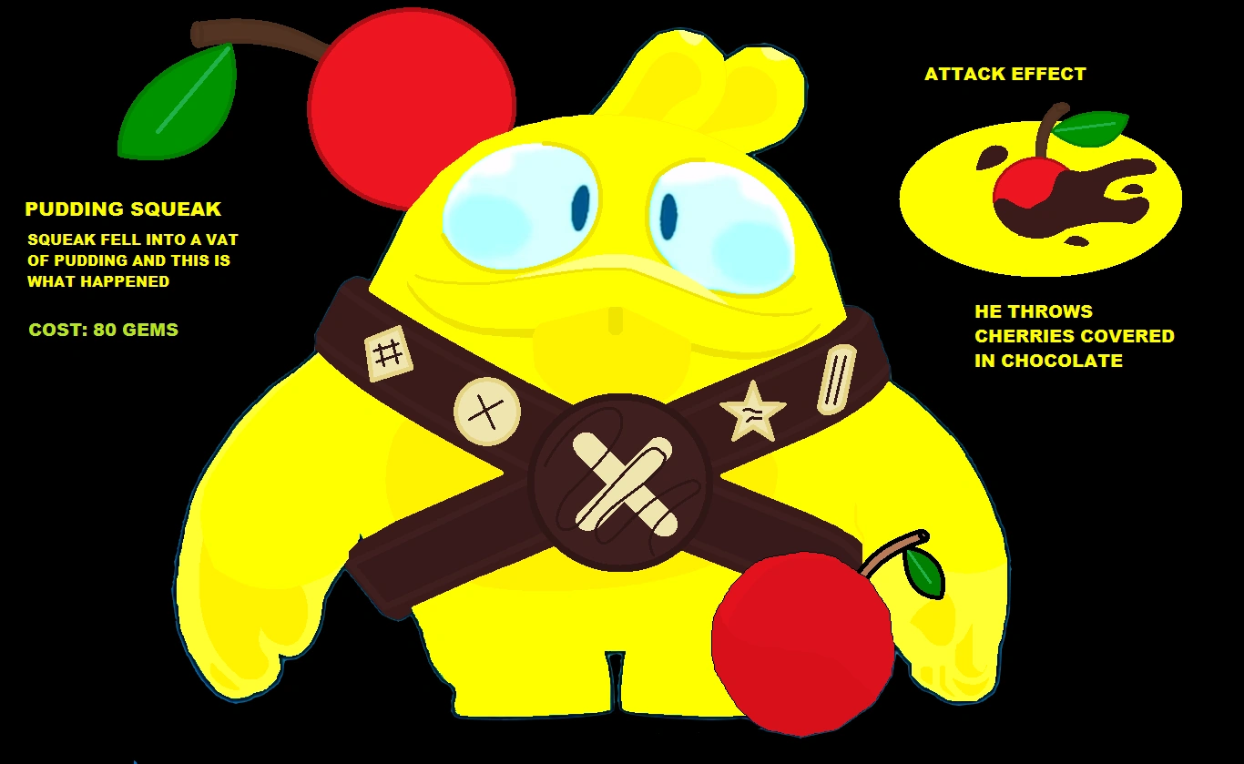 Pudding Squeak | Fandom