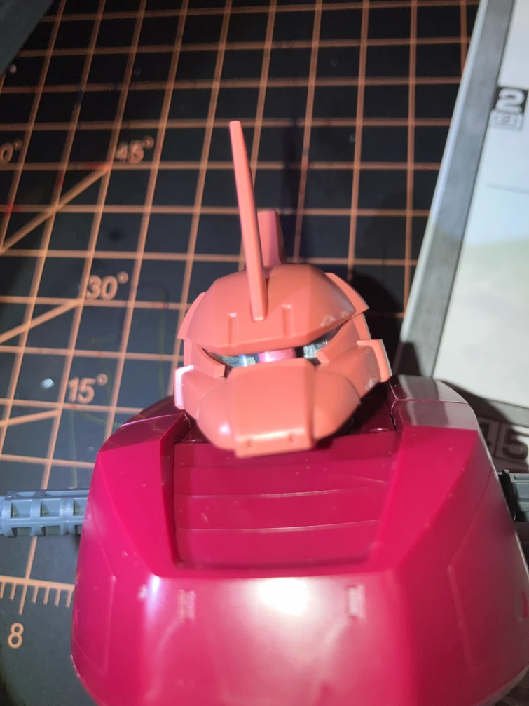 The sticker for the mono-eye looked bad so I used a pink sharpie. How ...