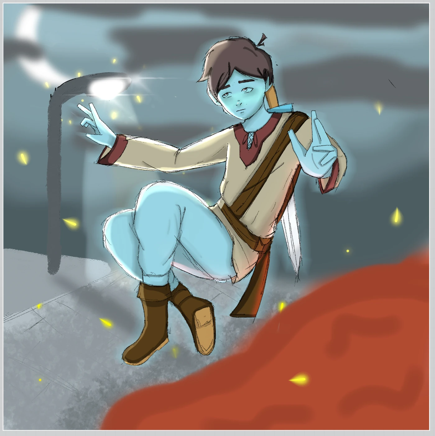 Ghost George but he’s still a WIP | Fandom