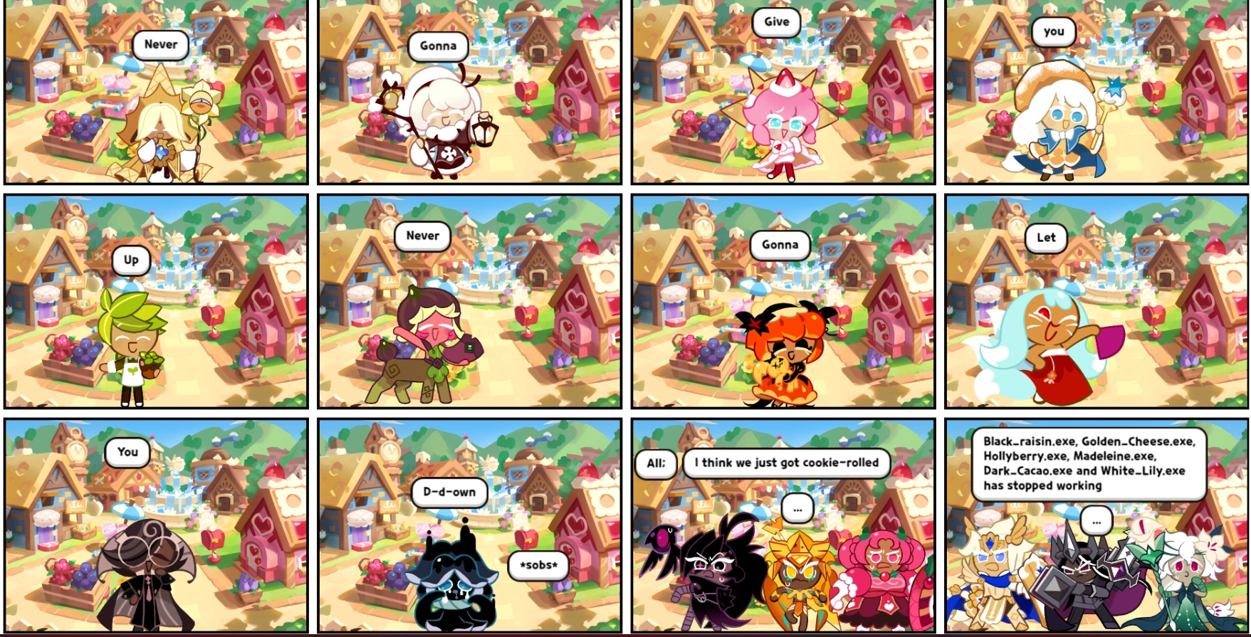 Cookies singing Cookie roll: | Fandom